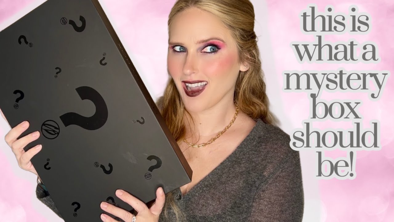 *NEW* the SINISTER mystery box from COSMIC BRUSHES! - YouTube
