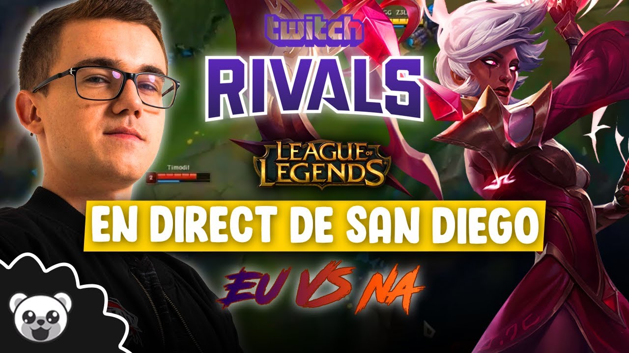 [TWITCH RIVALS] LA FINALE DEPUIS SAN DIEGO l GAME 1 ft. DFG - YouTube