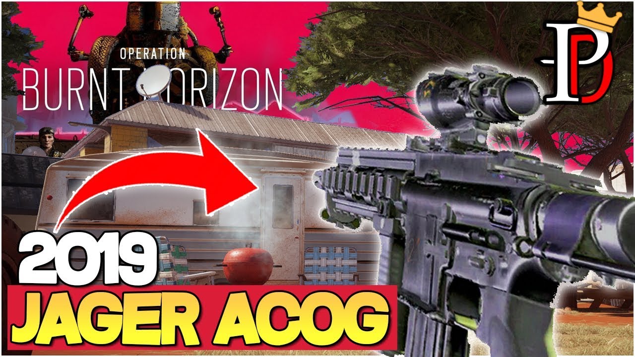 Como JOGAR de ACOG no JAGER e BANDIT em 2019 || Rainbow Six Siege Burnt ...