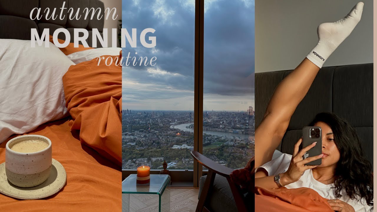 7am Fall Morning Routine π Cosy And Productive Autumn Hall ~ Aesthetic