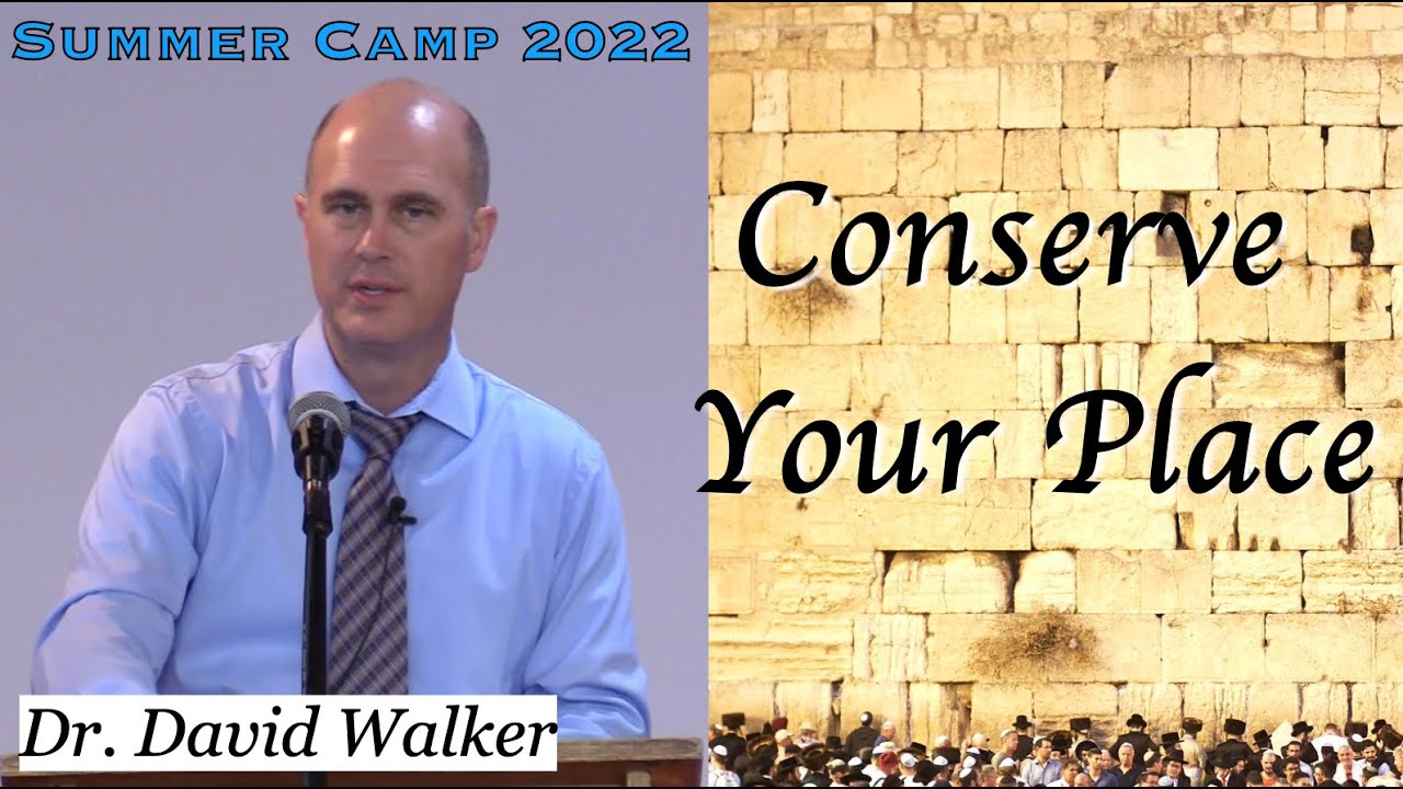 Conserve Your Place | Dr. David Walker - YouTube
