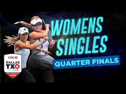 Anna Leigh Waters v Lacy Schneemann at the CIBC Texas Open Powered by ...