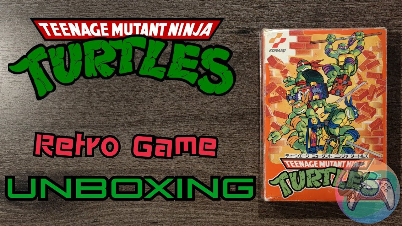 Teenage Mutant Ninja Turtles 2 NES-Famicom : Retro Game Unboxing with ...