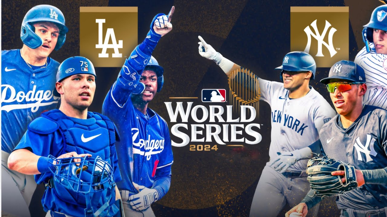 World Series Baseball ⚾️ Los Angeles Dodgers vs New York Yankees Live ...
