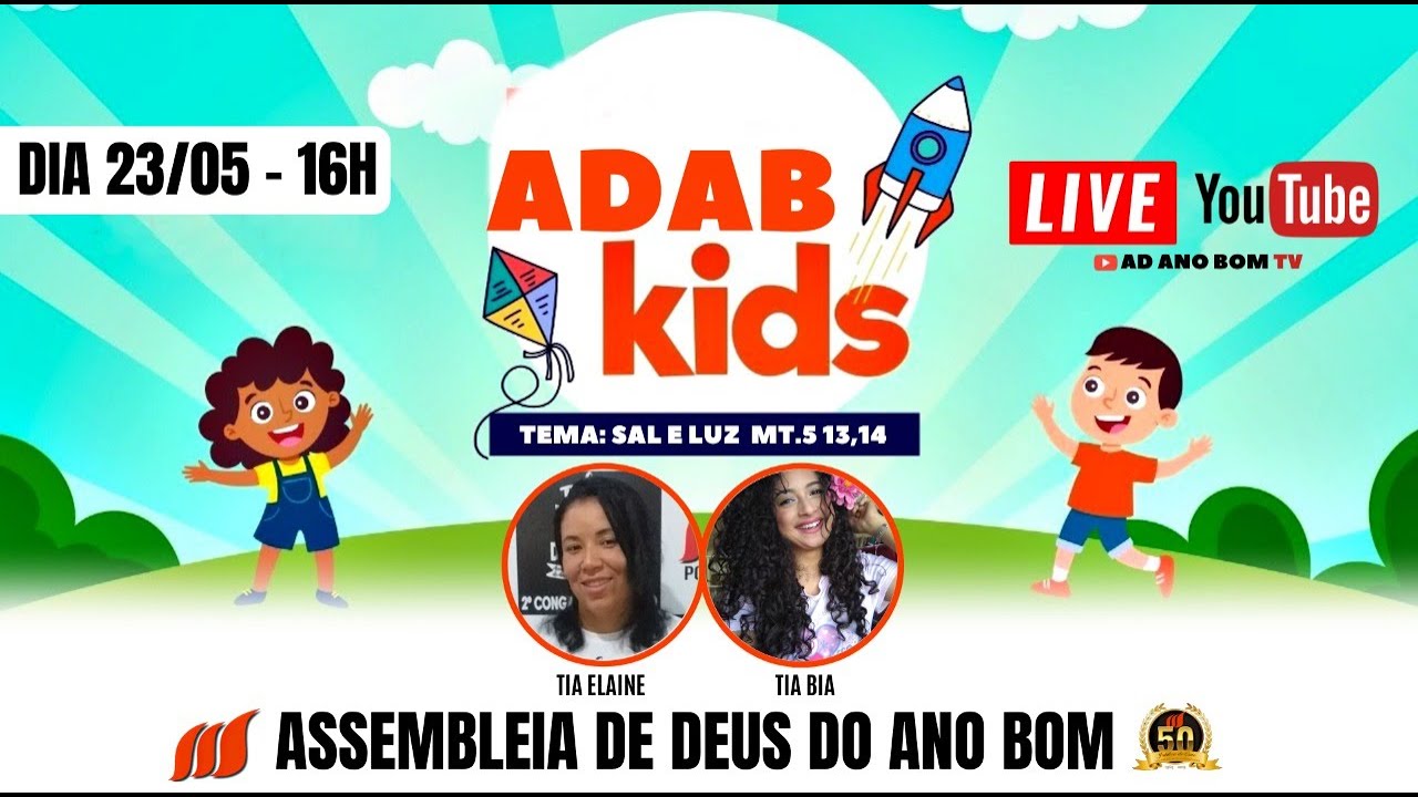 Live - ADAB Kids 23/05/2020 - YouTube