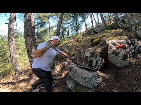 Yarım Tonluk Kayanın Altından Define Fışkırdı Muhteşem !!!