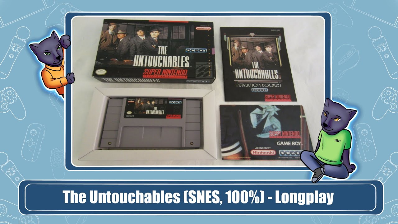 The Untouchables (SNES, 100%) - Longplay - YouTube