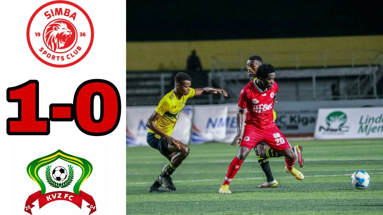 Tazama Goli La Michael Joseph leo, Simba Sc vs Kvz Fc (1-0), Mapinduzi ...