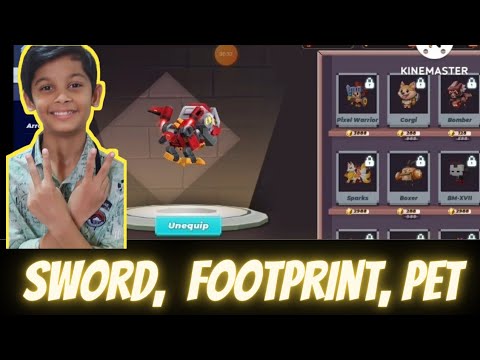 Sword Effect, Foot Print And Pet from Elite Pass In Blockman Go - YouTube
