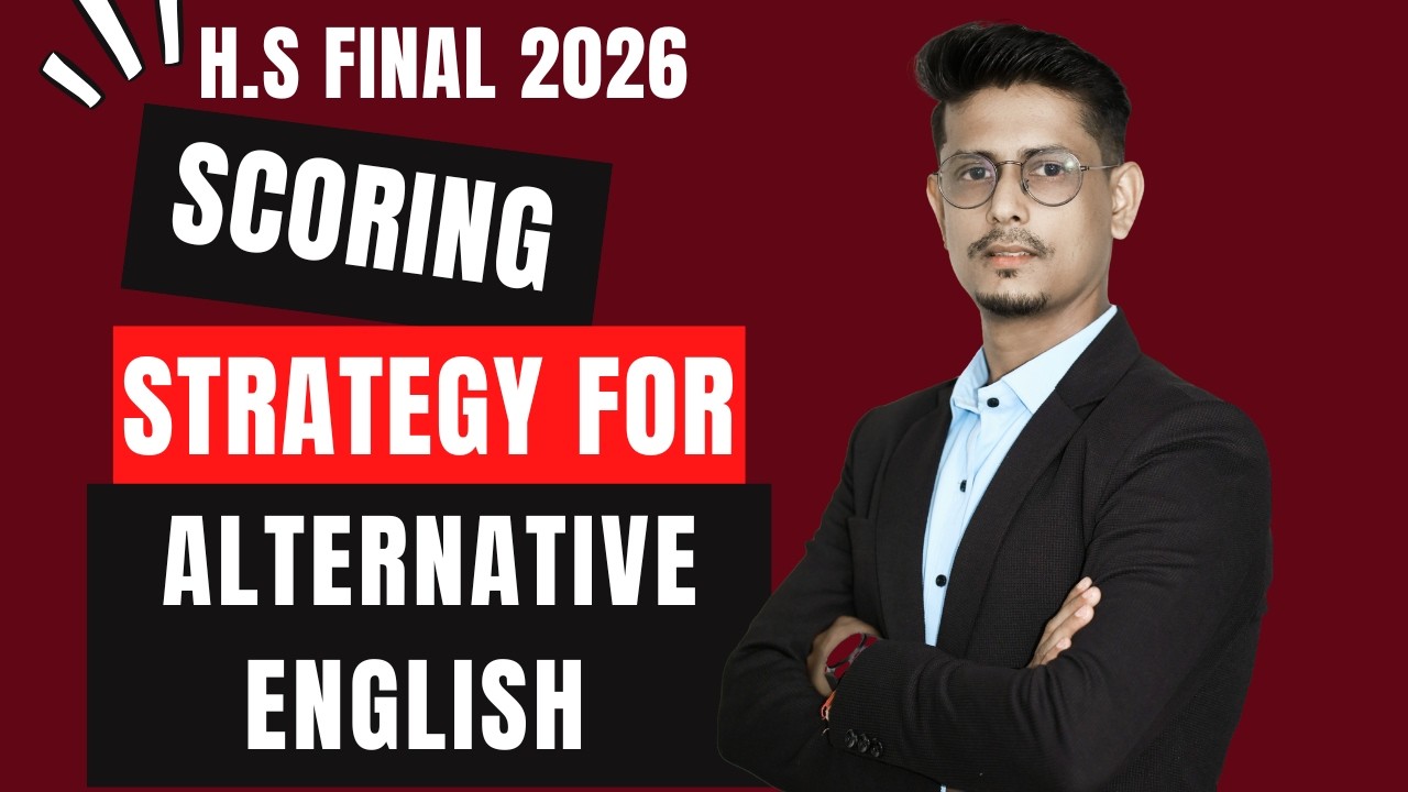 Score 90+ in Alternative English | Class 12 HS Final 2026 Strategy ...