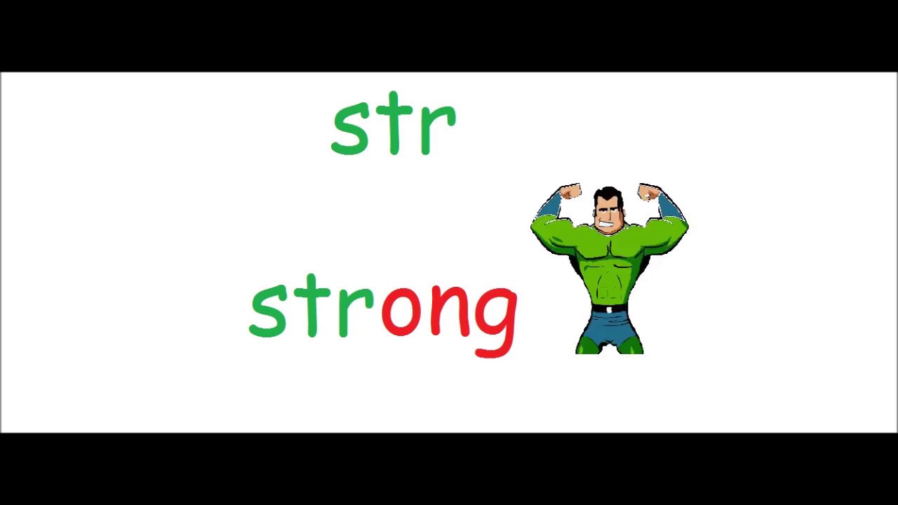 Letter sounds - STR - YouTube