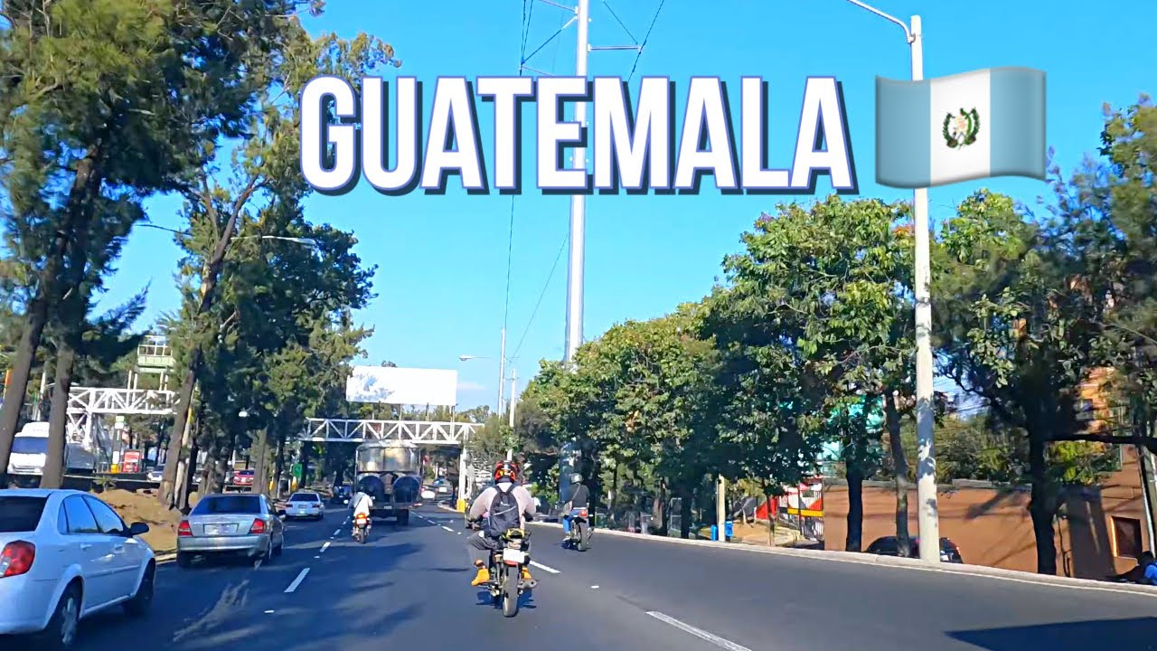 Guatemala 🇬🇹 Anillo periférico Zona 11 Ciudad de Guatemala. Driving in ...