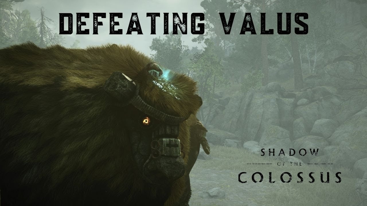Shadow of the Colossus: Defeating Valus (Colossus #1) - Walkthrough ...