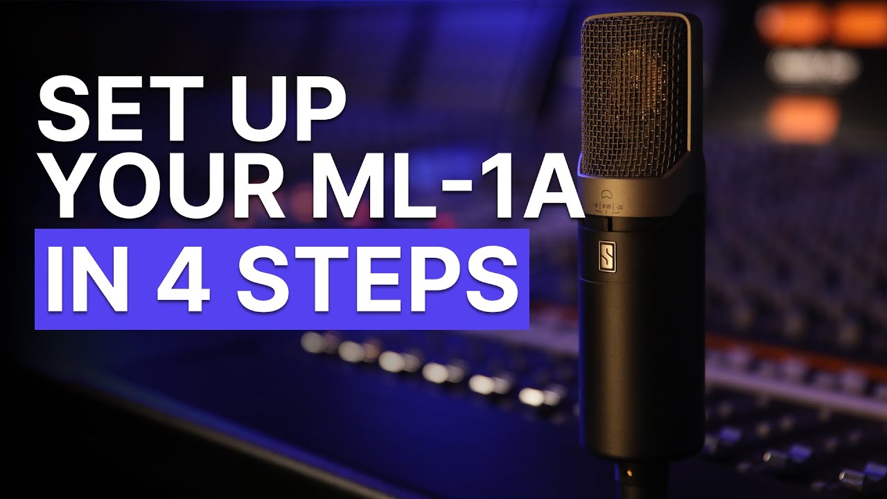 How to Set Up the Slate Digital ML‑1A Mic + VMS in 4 Easy Steps - YouTube