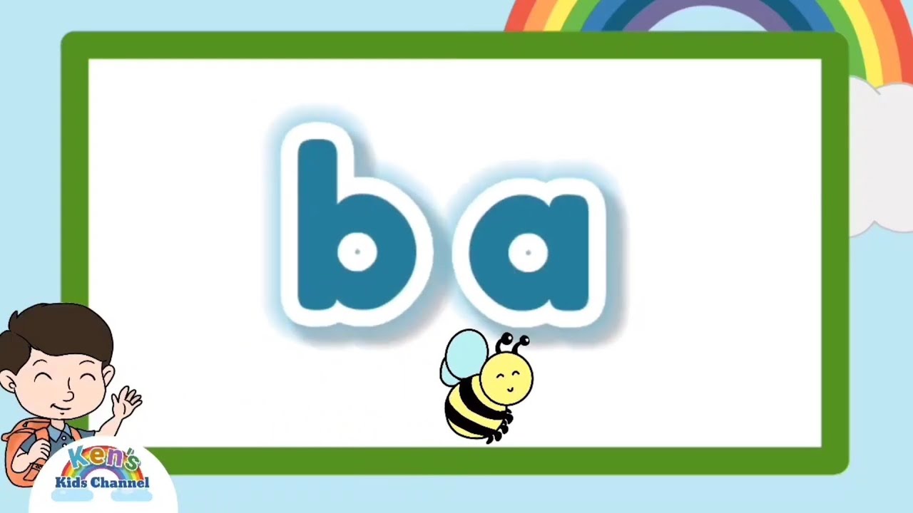 Two-Letter Blends | Reading Compilation | Learn to Read | Phonics for ...
