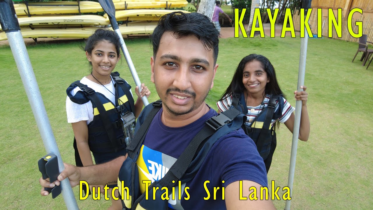 Kayaking - Dutch Trails Sri Lanka, Negombo Lagoon - YouTube