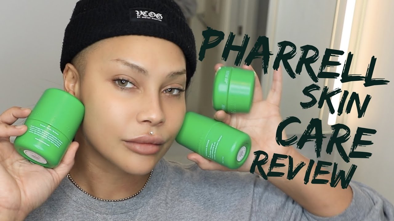 PHARRELL HAS A SKINCARE LINE NOW TOO??!! | SONJDRADELUXE - YouTube