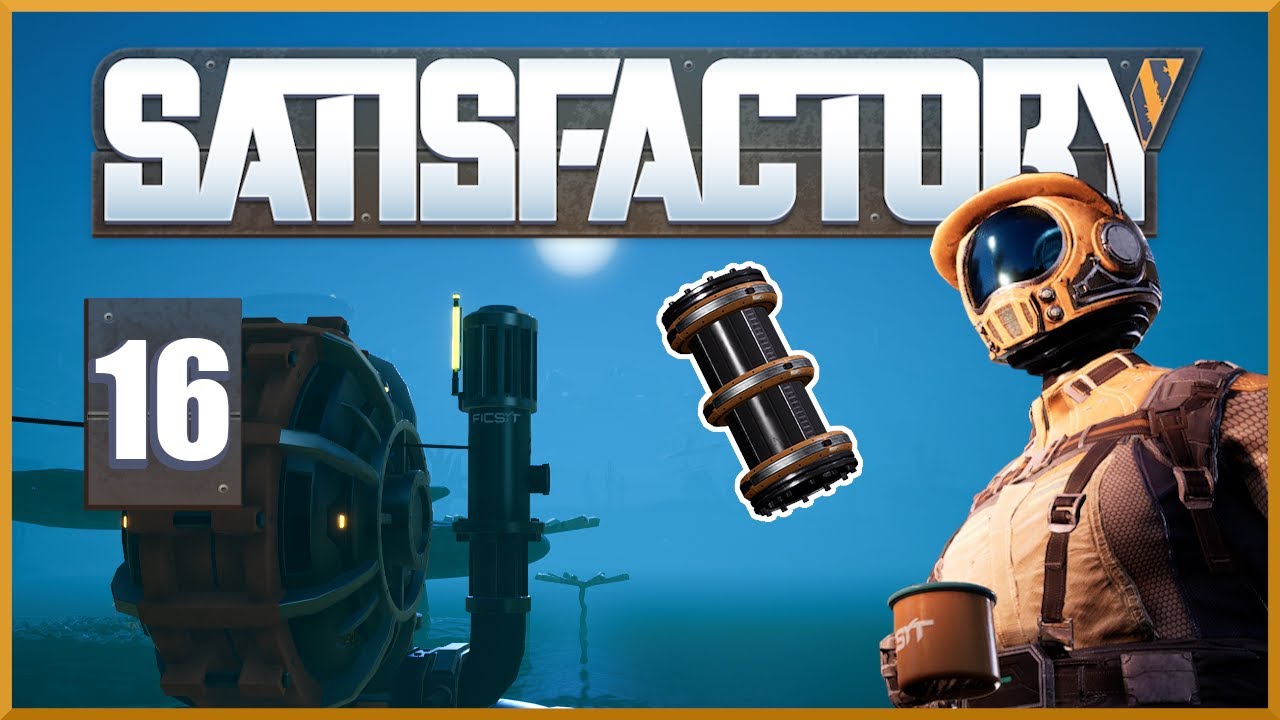 Crude Oil and an Auxiliary Base: Satisfactory - YouTube