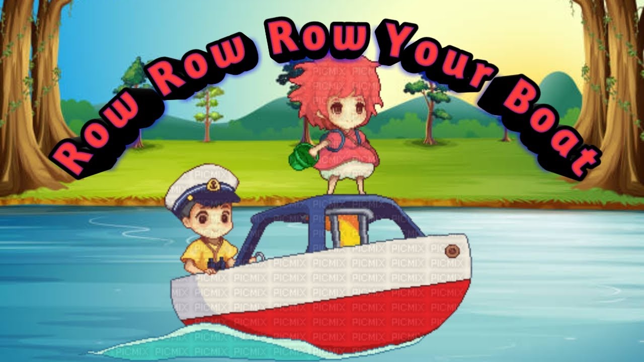 Row Row Row Your Boat Song - Nursery Rhyme - YouTube