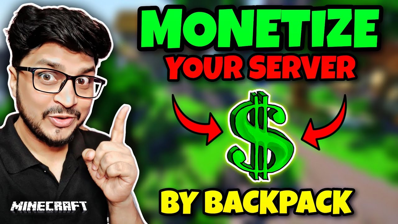 How To Earn Money From Minecraft Server Using Backpack Plugin Aternos | Minepacks Plugin ...