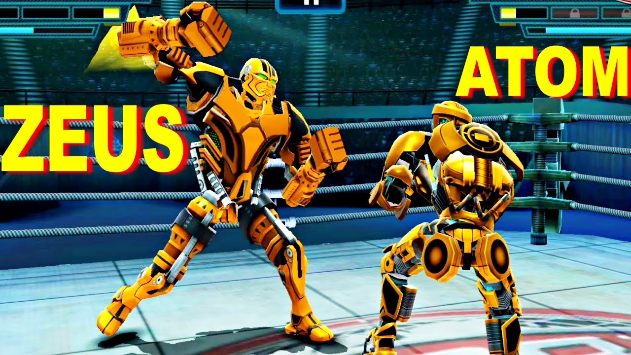 VIP Pro Tournament ZEUS vs ATOM Real Steel World Boxing Gameplay - YouTube