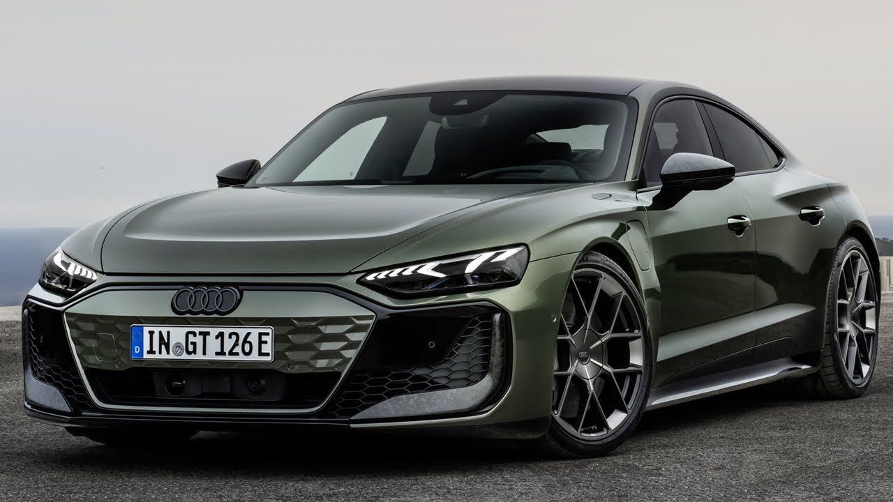 New 2025 Audi RS e-tron GT performance (Bedford Green) - Exhaust Sound ...