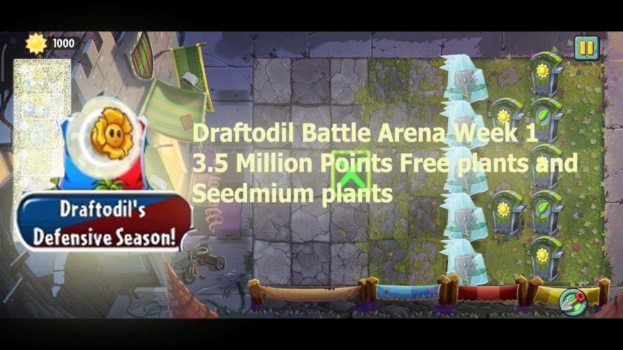 Draftodil is now available! Draftodil Defensive Season Battle Arena ...