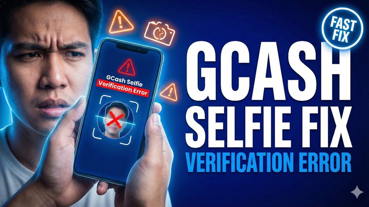 How to fix gcash selfie verification problem | Gcash face verification ...