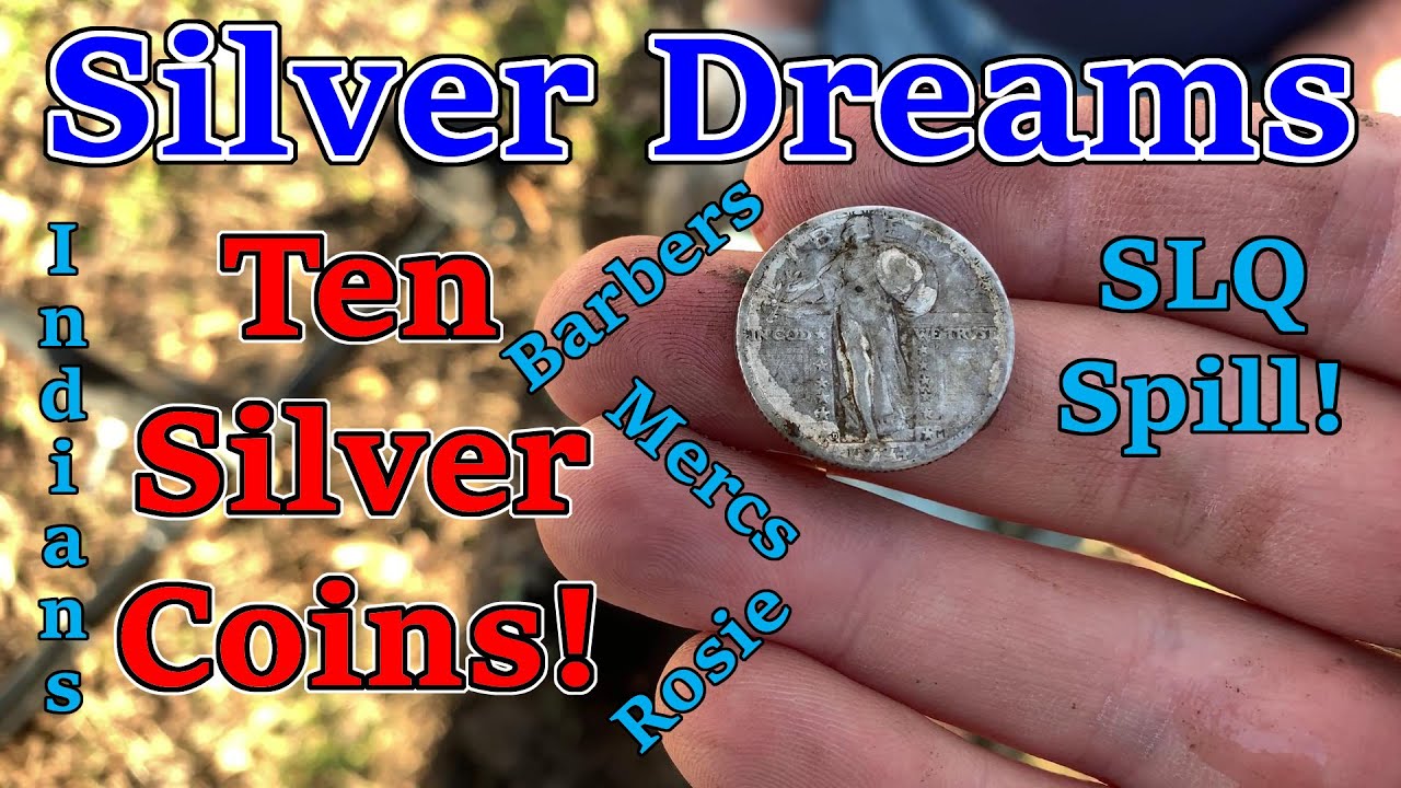 Silver Dreams! Lots of Silver Found Metal Detecting! - YouTube