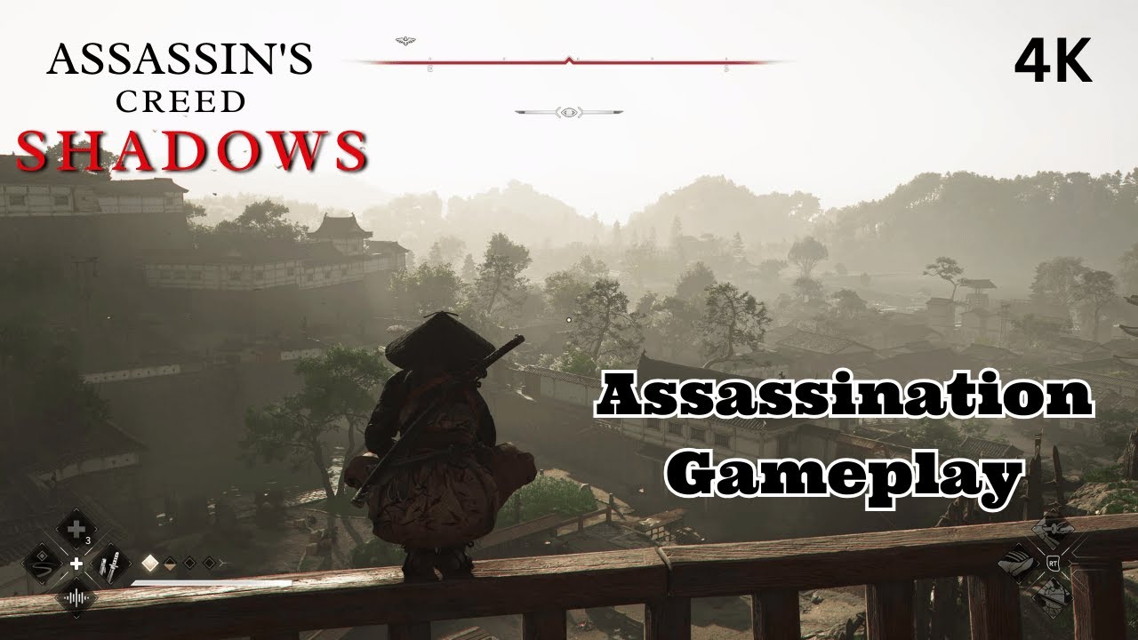 Assassin's Creed Shadows Exclusive Assassination Gameplay - YouTube