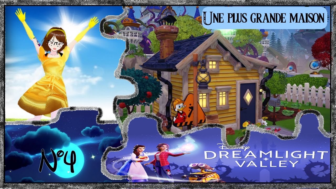 #disney Dreamlight Valley N°4. Une belle et grande maison. - YouTube