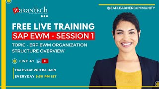 LIVE | ERP EWM Organization Structure Overview | SAP EW... | Doovi