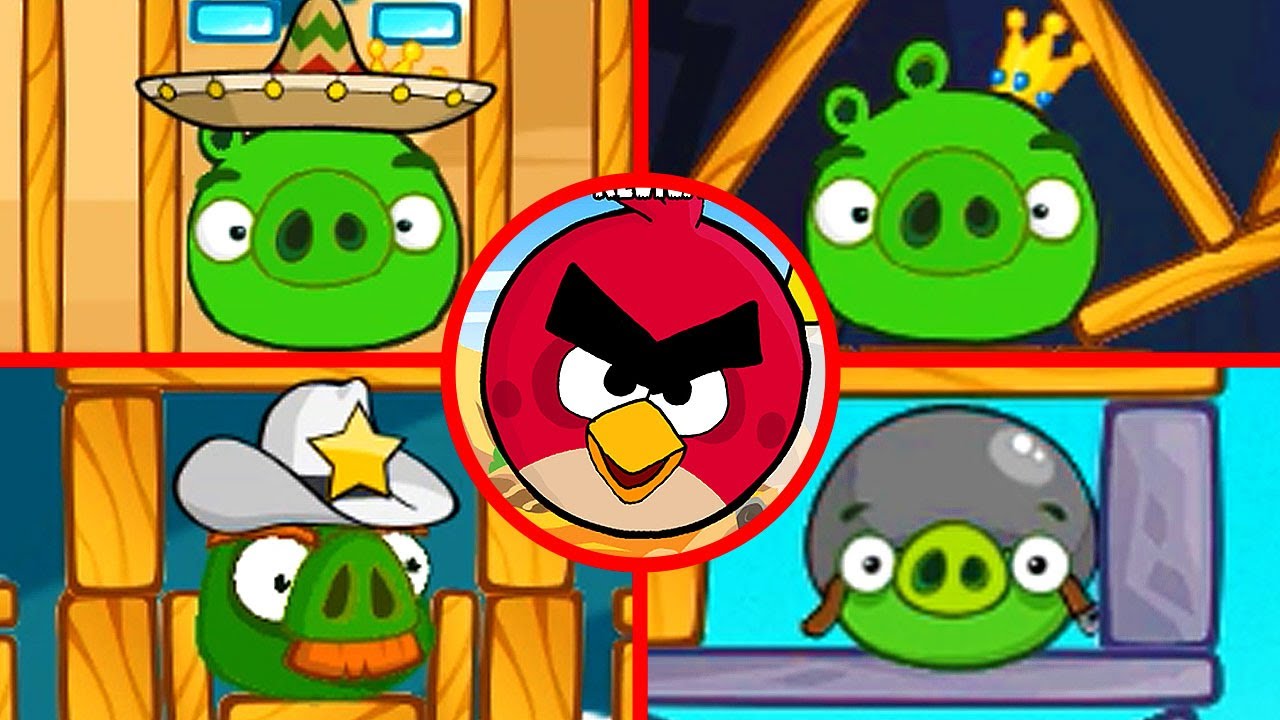 Angry Birds Re-Imagined Revival - All Bosses (Boss Fight) Part 2 - YouTube