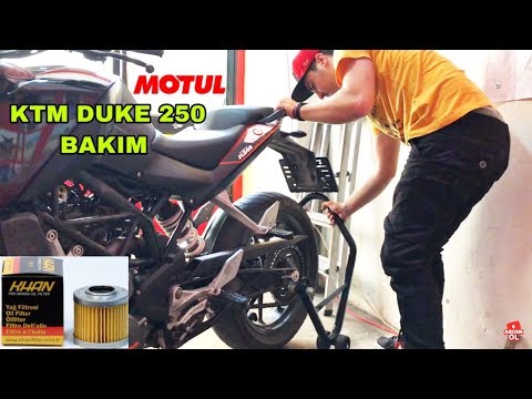 MOTORA  BAKIM NASIL YAPILIR ? ( KTM DUKE 250 )