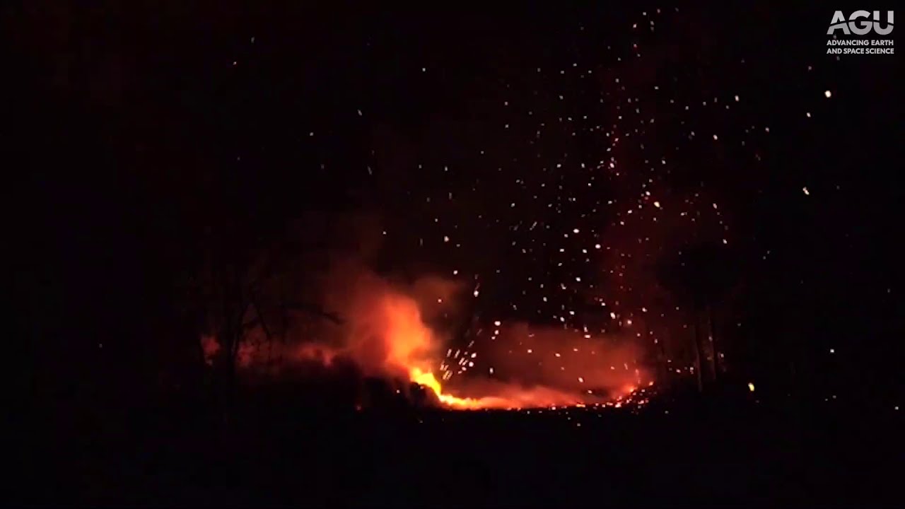 Yulava: A science-themed holiday Yule log! (long version) - YouTube