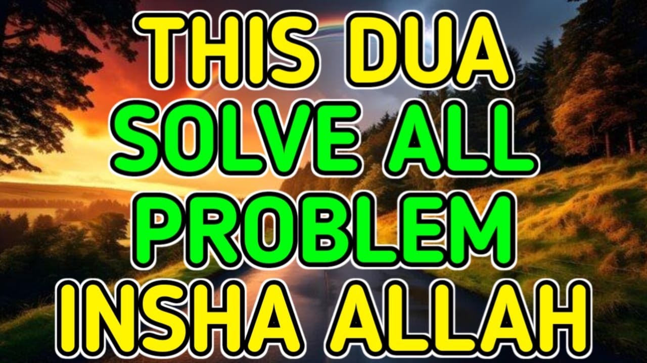 A Very Miracle Dua To Solve All Your Problems Immediately !! - Insha ...