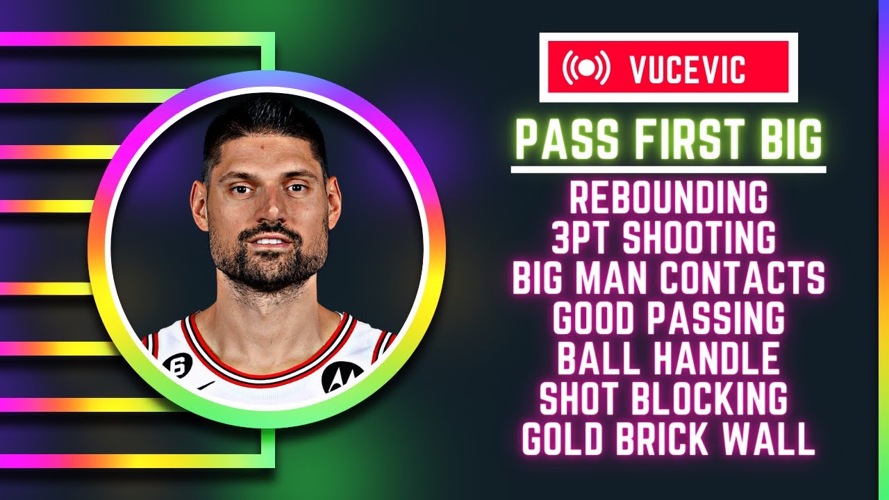 BEST CENTER BUILD NBA 2K24 NEXT GEN (CRAZY PASS FIRST BIG BUILD NBA ...