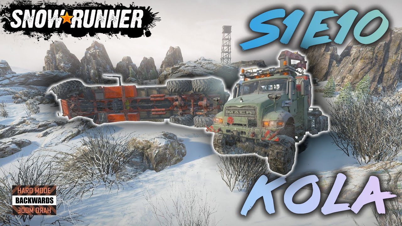 Snowrunner Hard Mode Backwards S1E10 - FINALLY Unlocking the Imandra ...