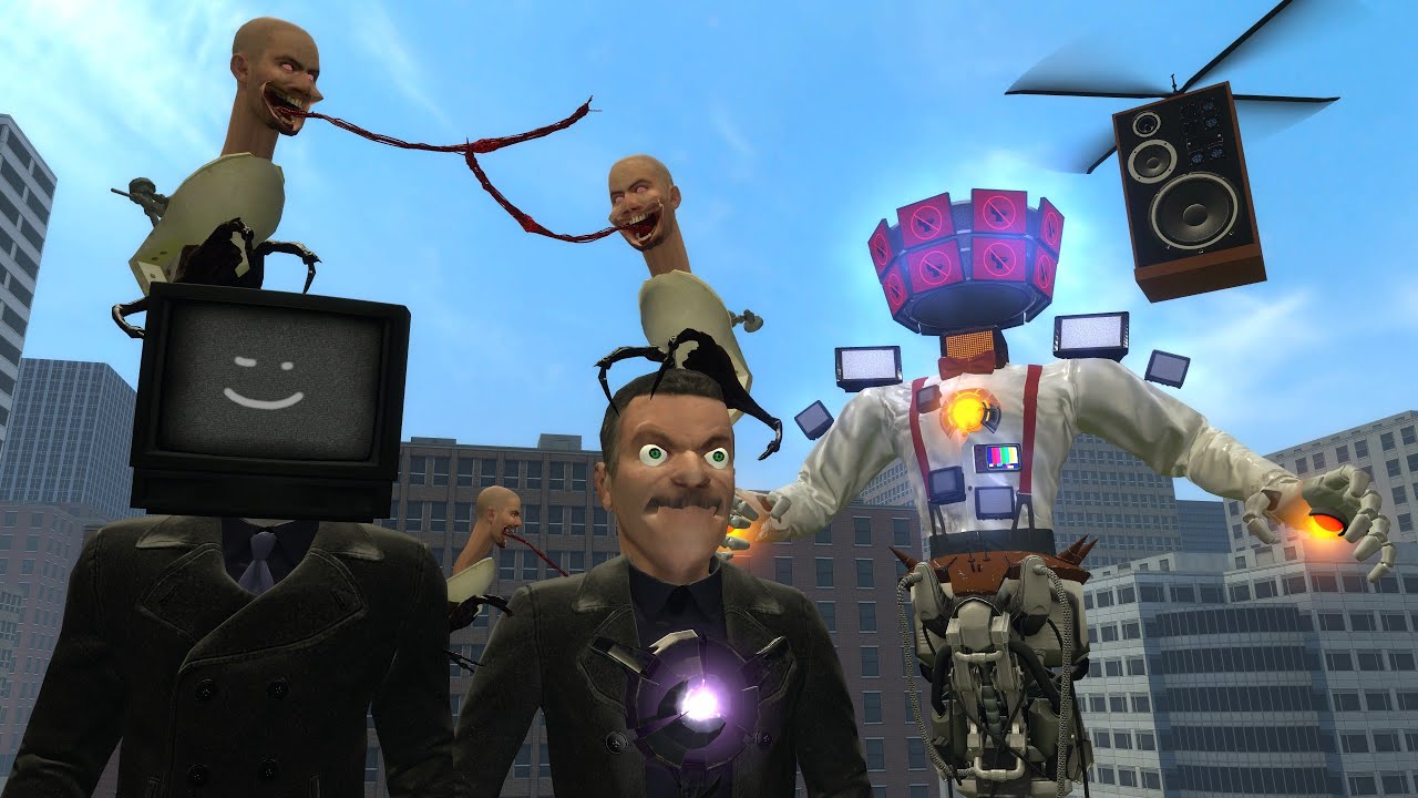 NEW MECHA GRABBER MAN & ULTIMATE MECHA & TV MAN VS SKIBIDI CONTROLLER ...