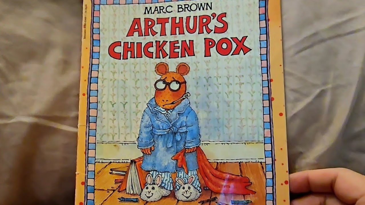 Reading the book: Arthur's Chicken Pox from PBS kids show Arthut! - YouTube