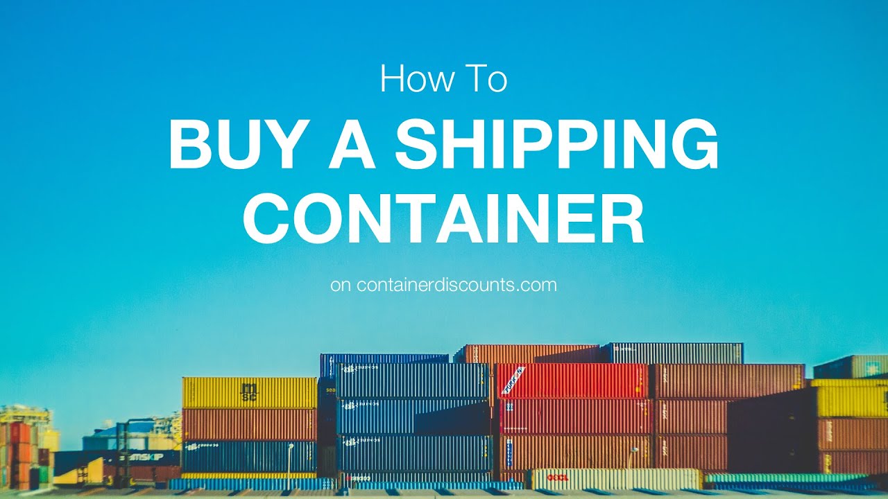 How to get living pricing and purchase a shipping container on ...