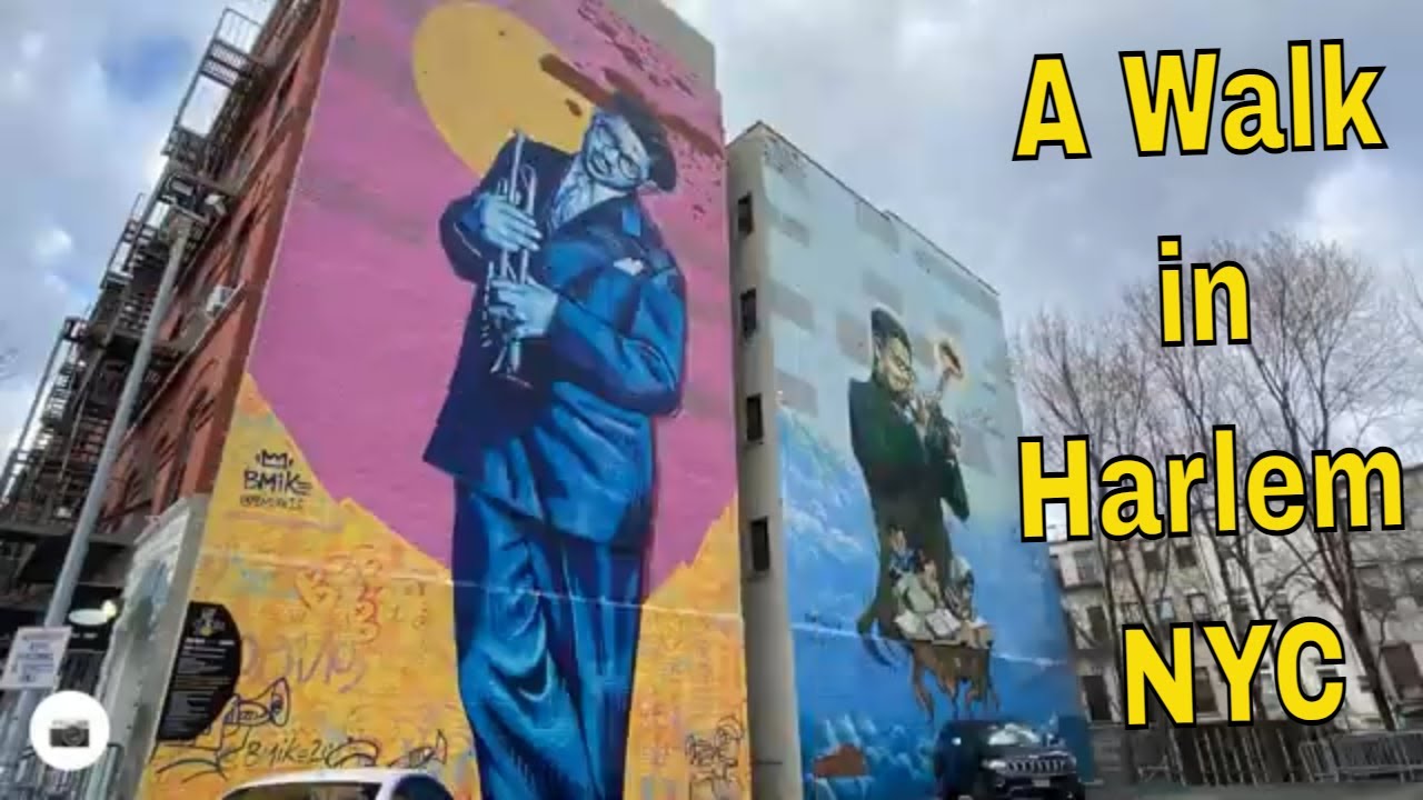 A walk in Harlem NYC - YouTube