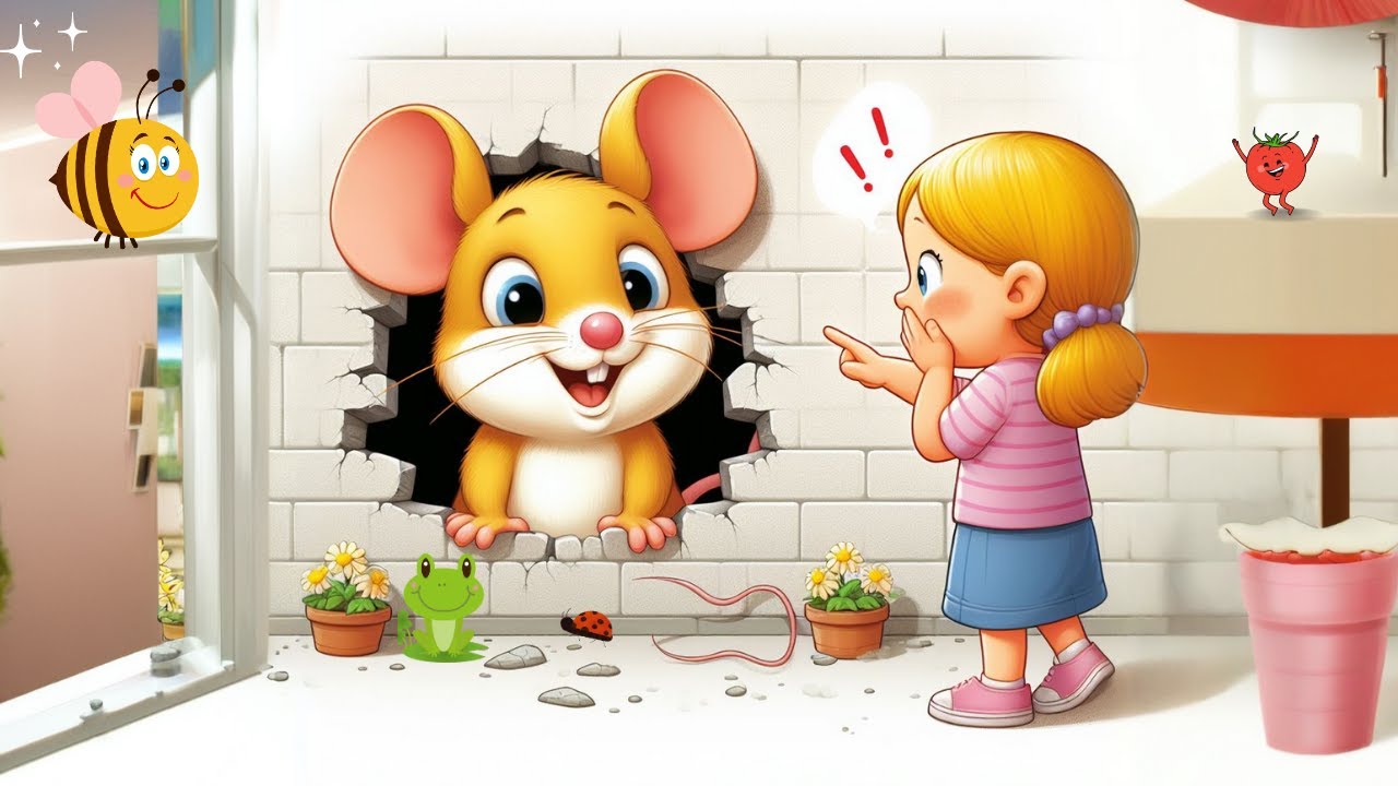 The Mouse has lost his way! 😯😱 & Mouse Song 🐭 | Nursery Rhymes & Kids ...