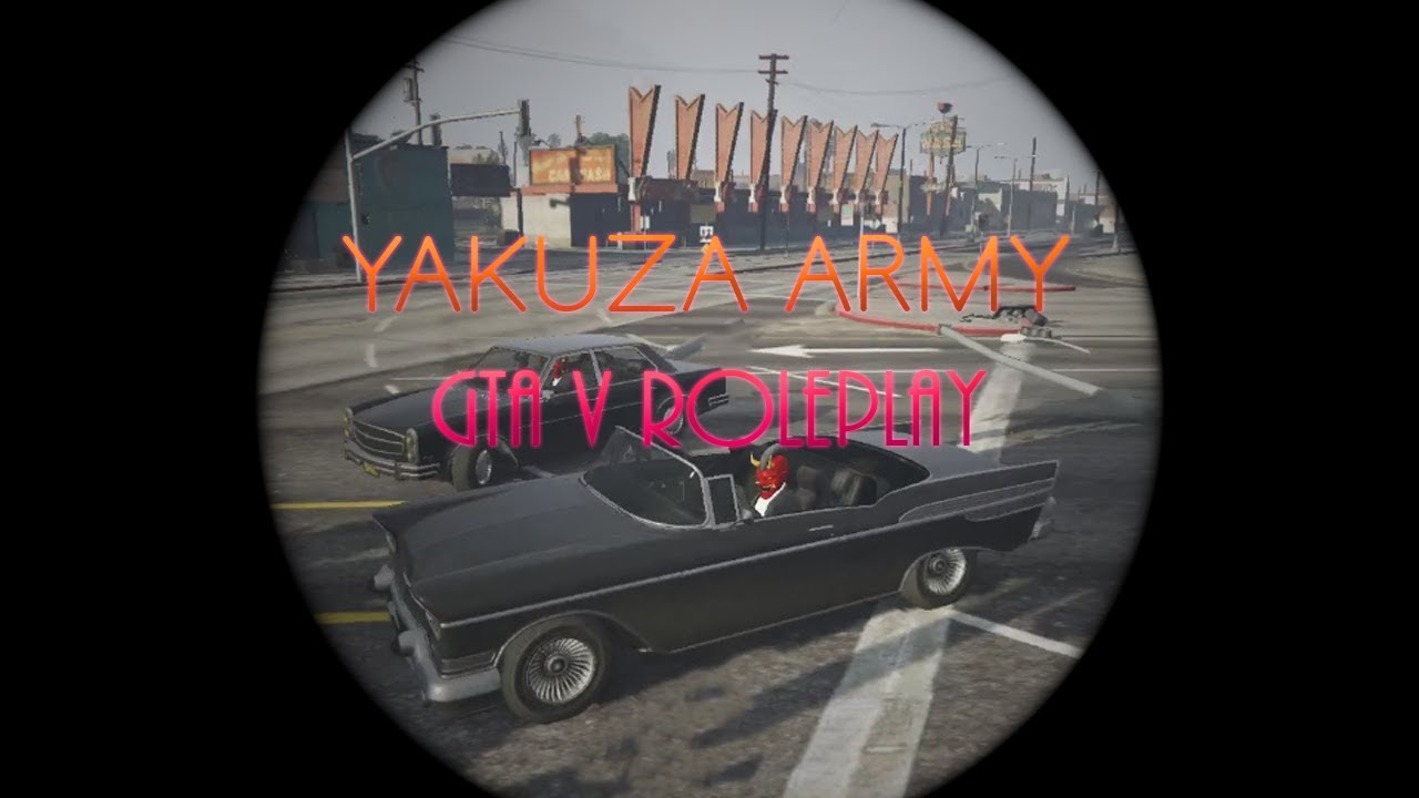 La yakuza army en accion | GTA RP - YouTube