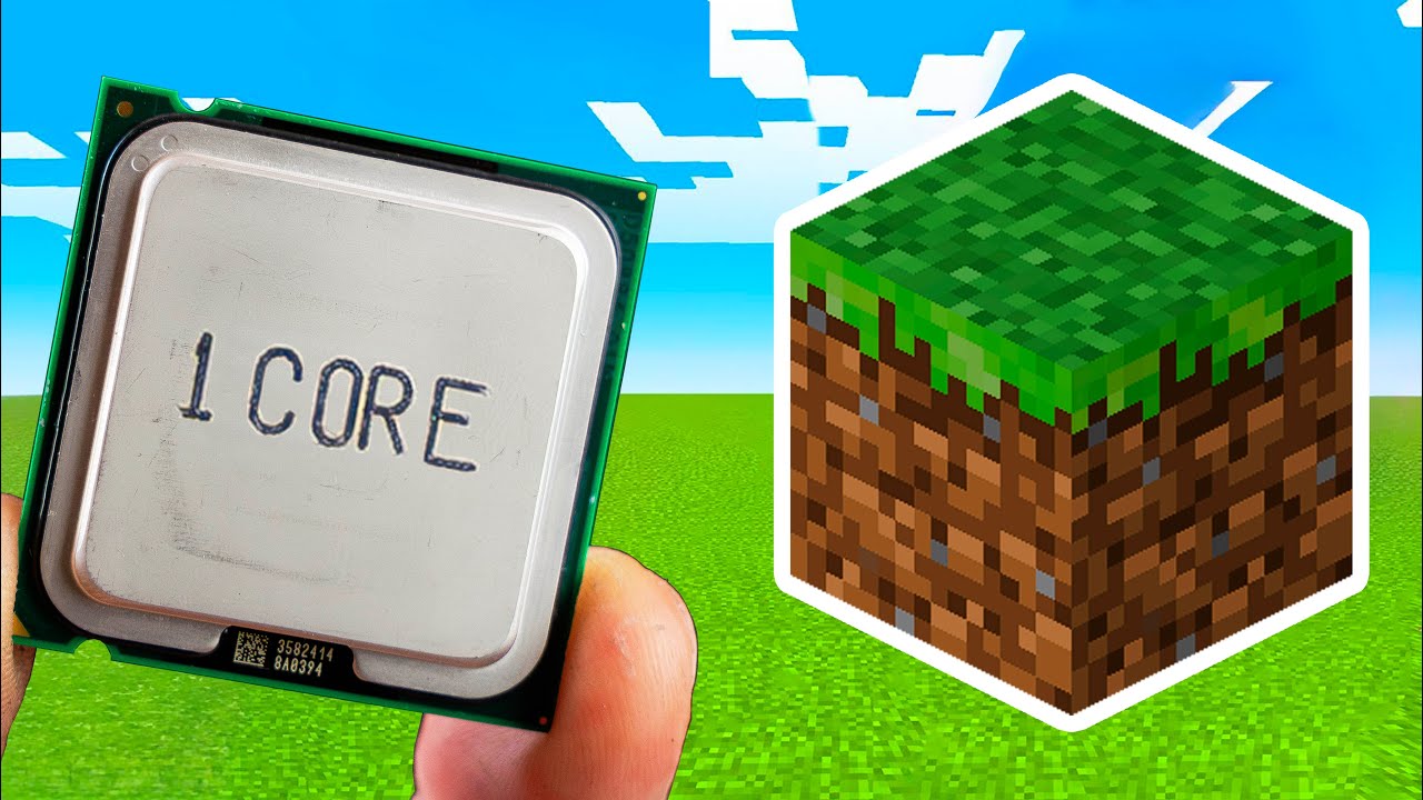 Minecraft VS 19 Year Old CPU - YouTube