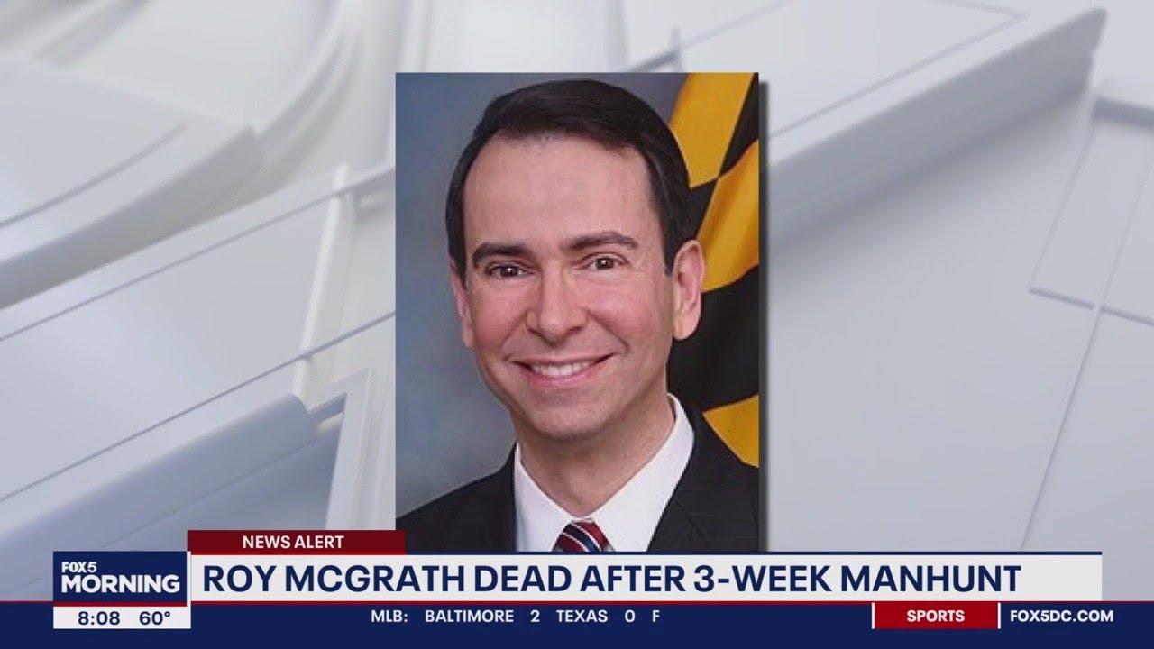 Lawyers: Ex-Maryland political aide Roy McGrath dead after manhunt ...