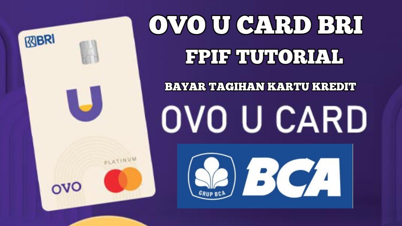 CARA MEMBAYAR TAGIHAN KARTU KREDIT OVO U CARD DARI BRI - YouTube