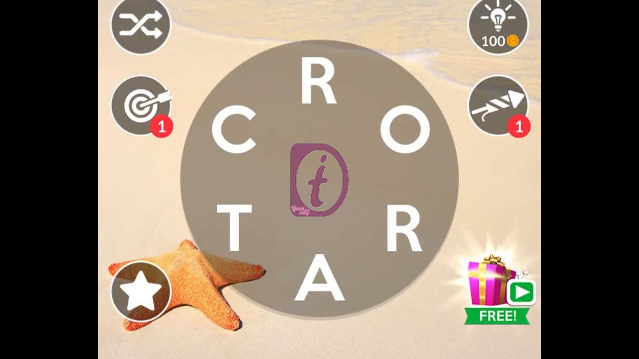 0295 Wordscapes Tropic Beach Level 295 - YouTube