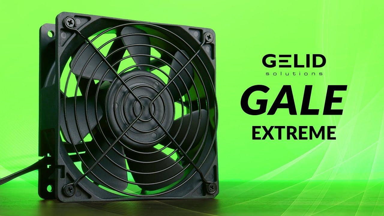 Gelid Gale Extreme - The 6000RPM Fan In A Cage! - YouTube