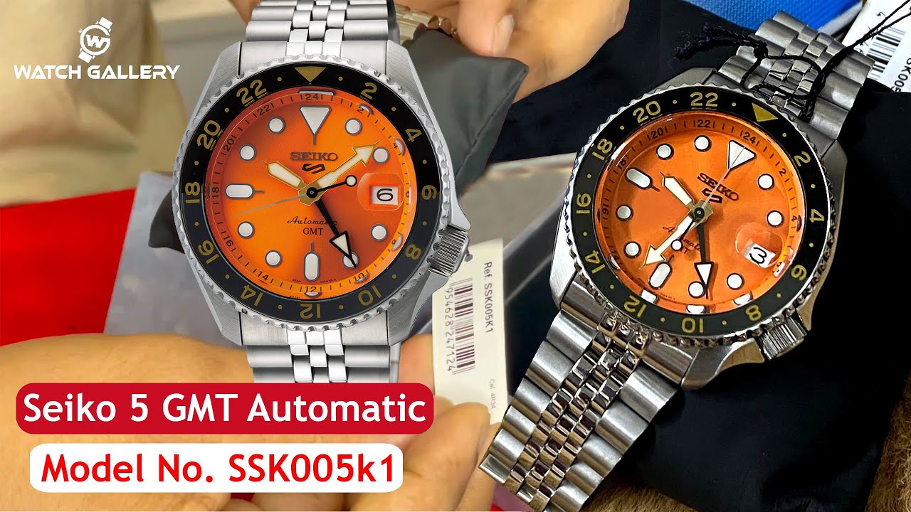 Seiko 5 Sports GMT SSK005K1 | Unboxing & Bangla Review | Watch Gallery ...